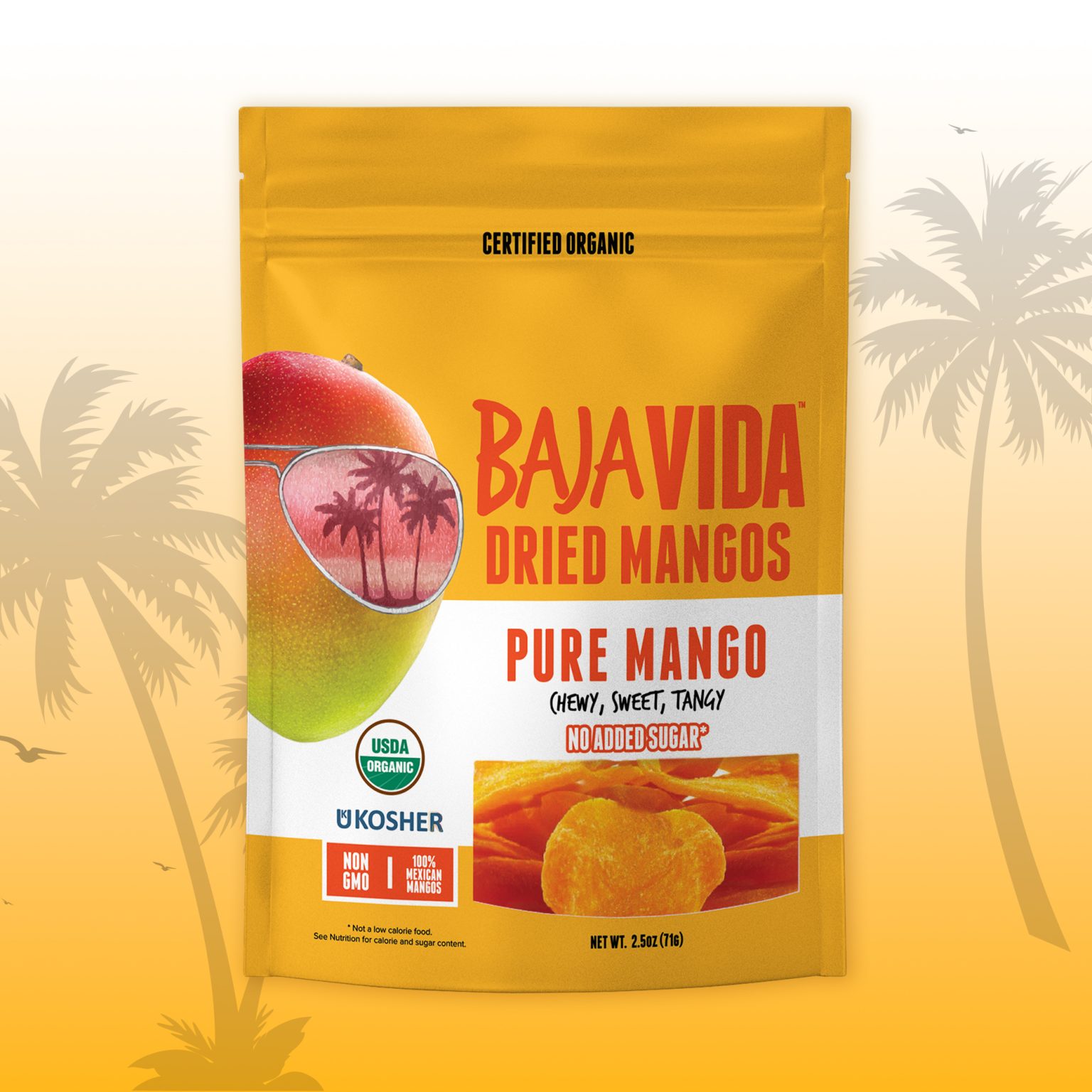 Dried Mango Snacks | Perfectly Chewy and Naturally Sweet - Baja Vida
