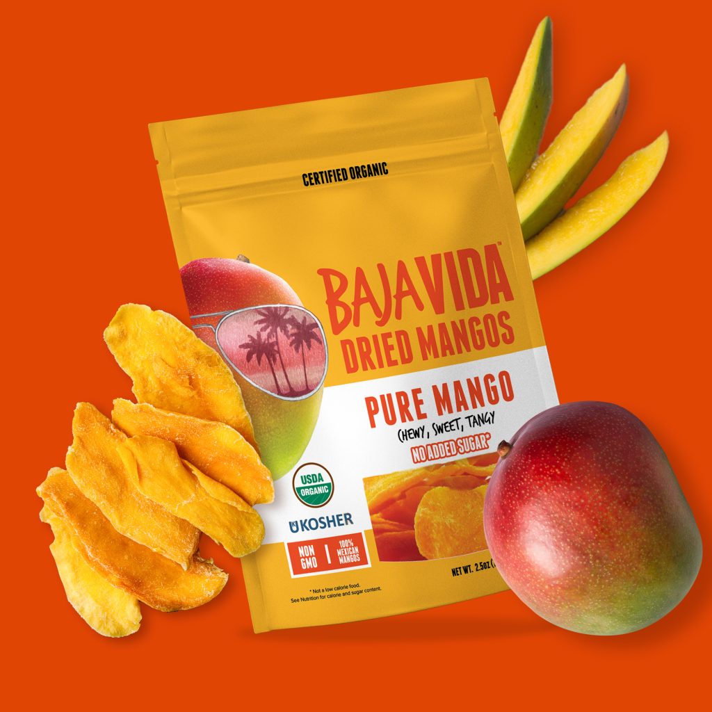 Dried Mango Snacks | Perfectly Chewy and Naturally Sweet - Baja Vida