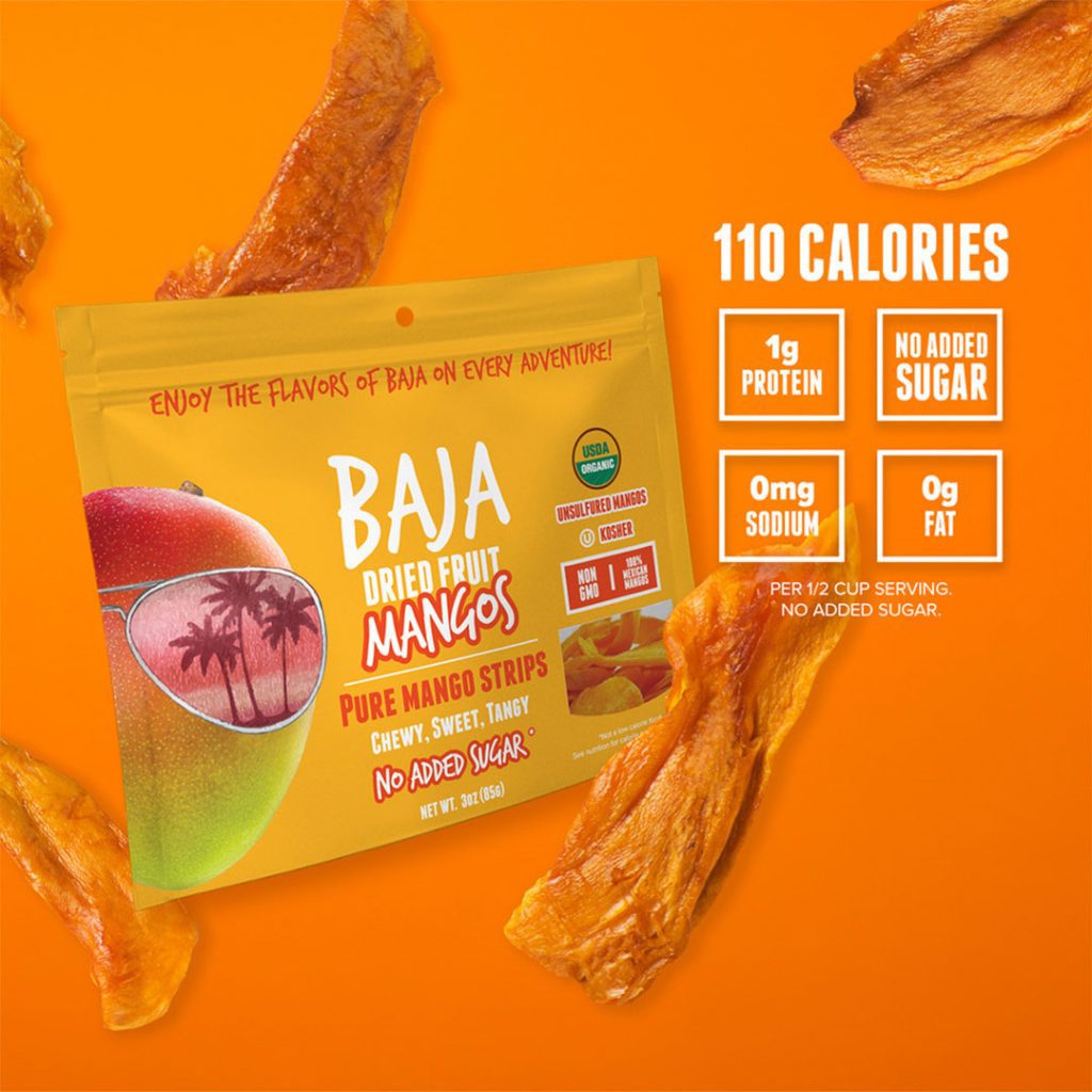 Dried Mango Snacks | Perfectly Chewy and Naturally Sweet - Baja Vida