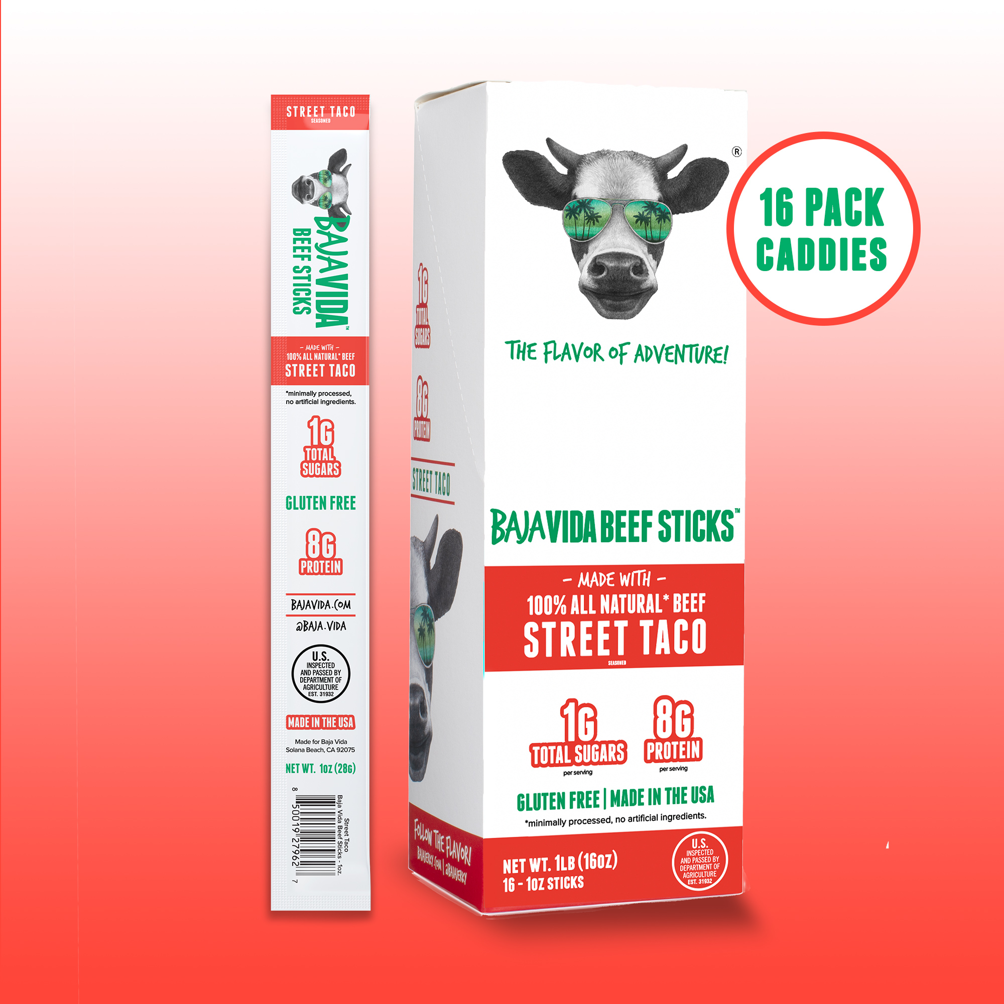 Street Taco Beef Stick | Keto Friendly, Gluten Free Snacks Street Taco Beef Stick | Keto Friendly, Gluten Free Snacks