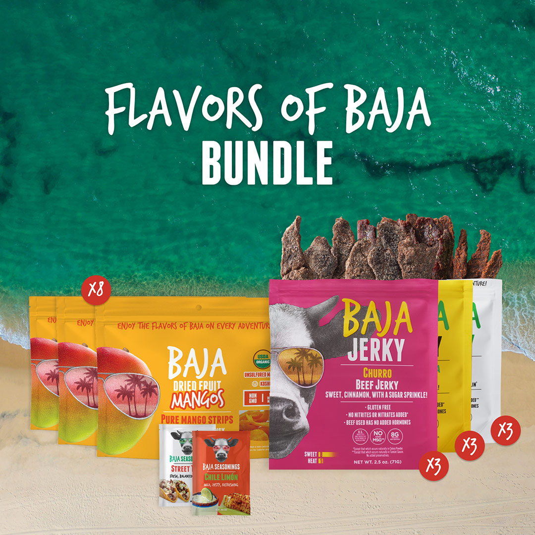 Baja Dried Fruit Mangos | 100% Organic Mexican Mangos - Baja Vida