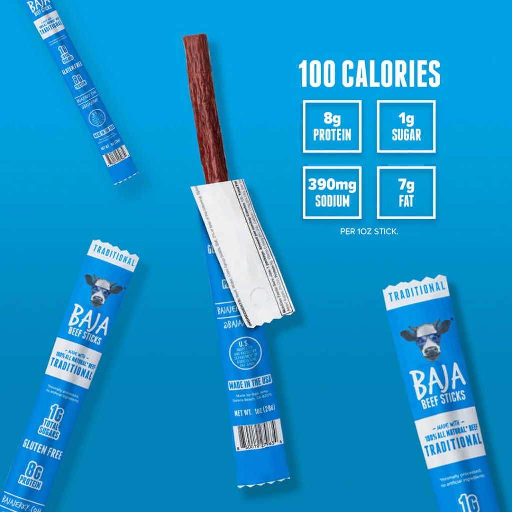 Beef Stick Variety Pack | 100% Natural, Keto Beef Snacks - Baja Vida
